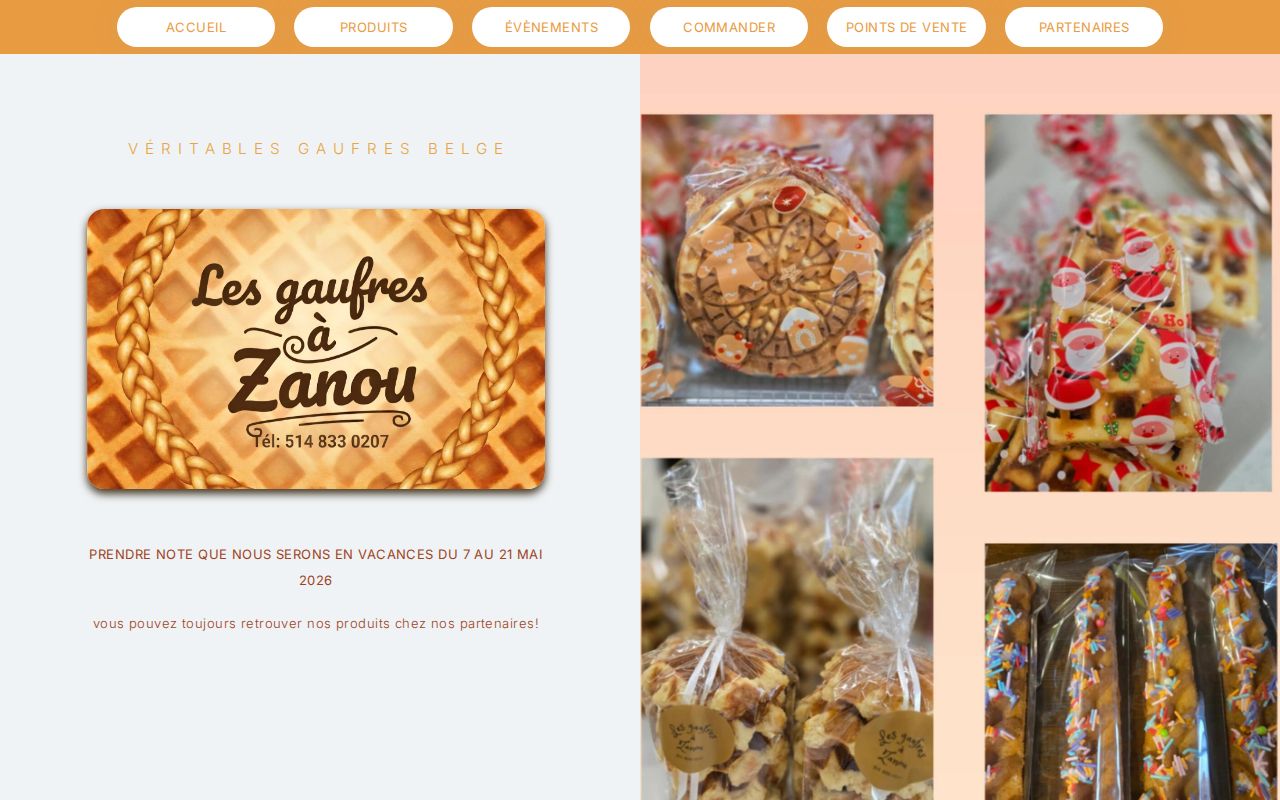 Les Gaufres à Zanou